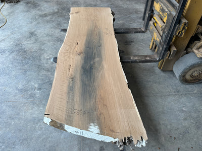 White Oak Lumber Slab #1198 BLUE | Hazel Oak Farms