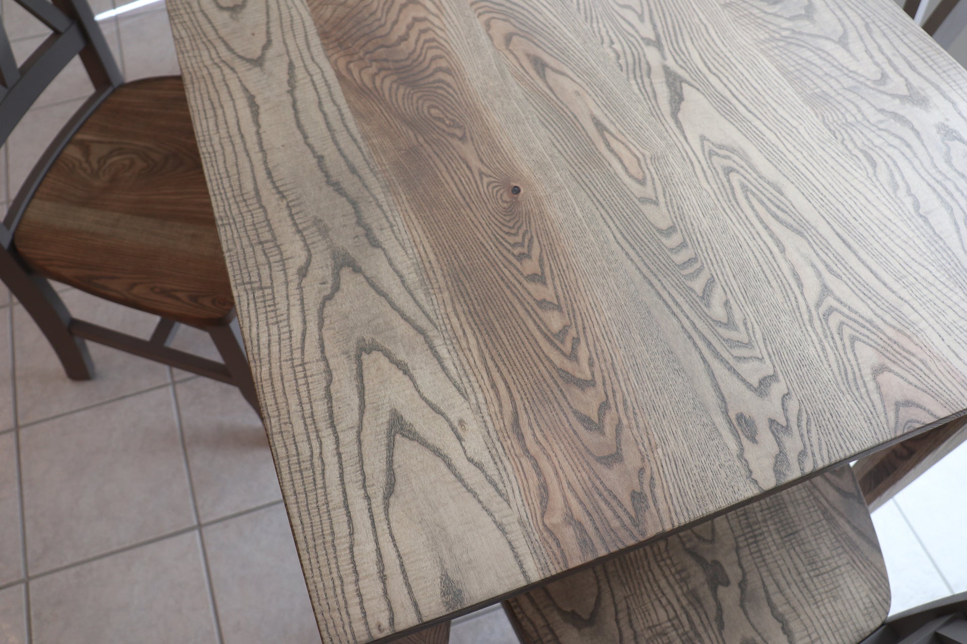 Solid White Oak Shaker Style Dining Table | Hazel Oak Farms