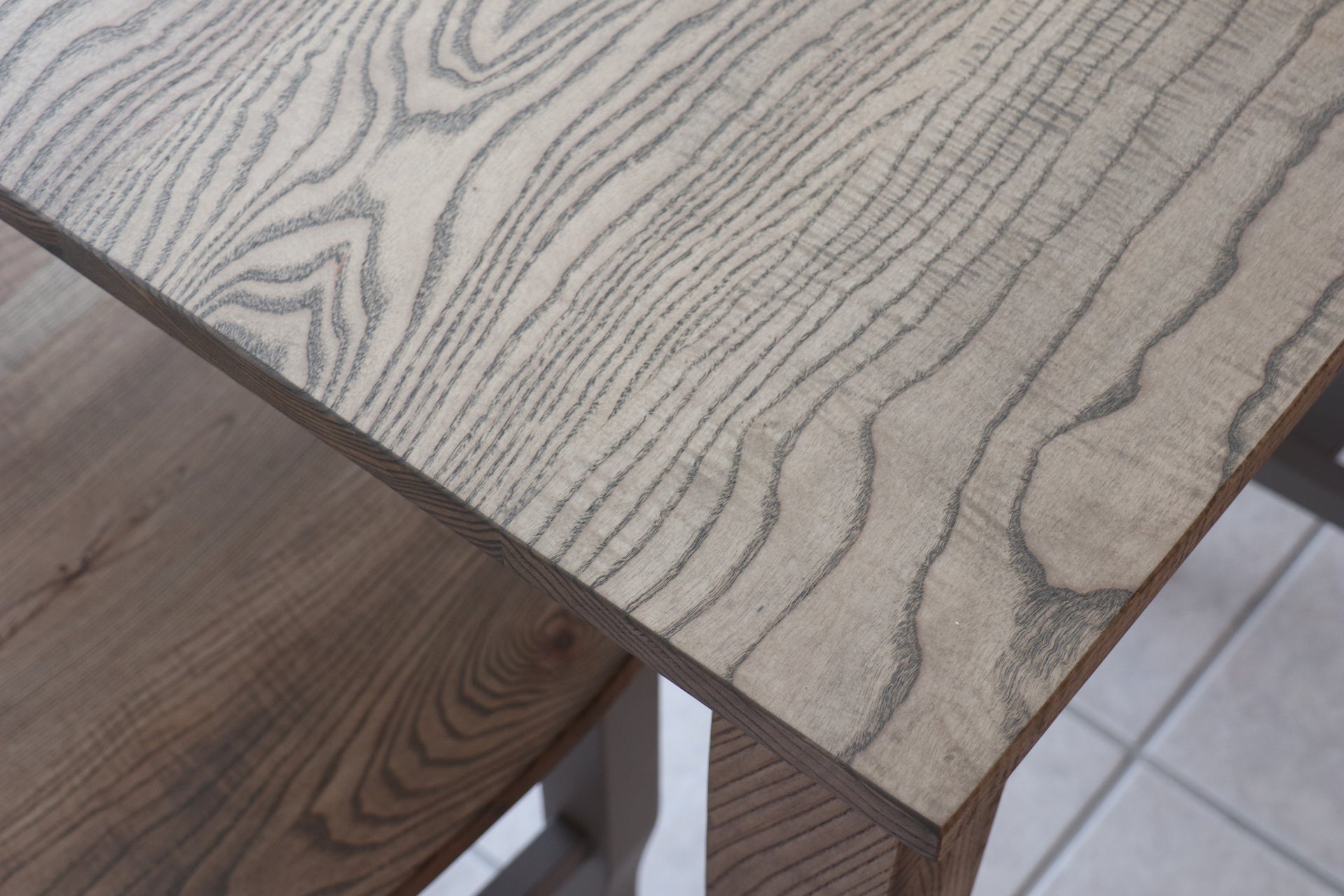 Solid White Oak Shaker Style Dining Table | Hazel Oak Farms