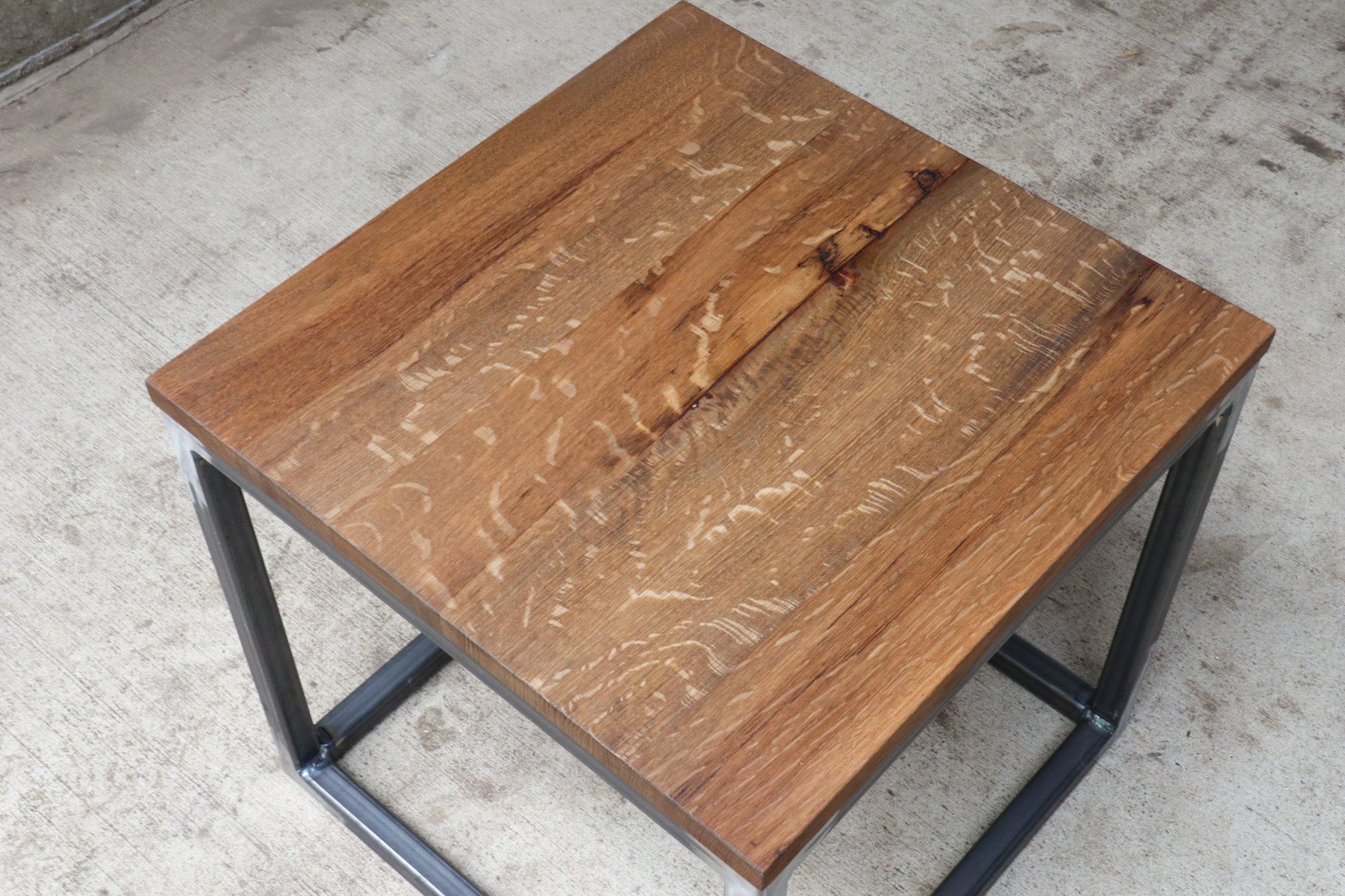 Quarter sawn oak coffee table store