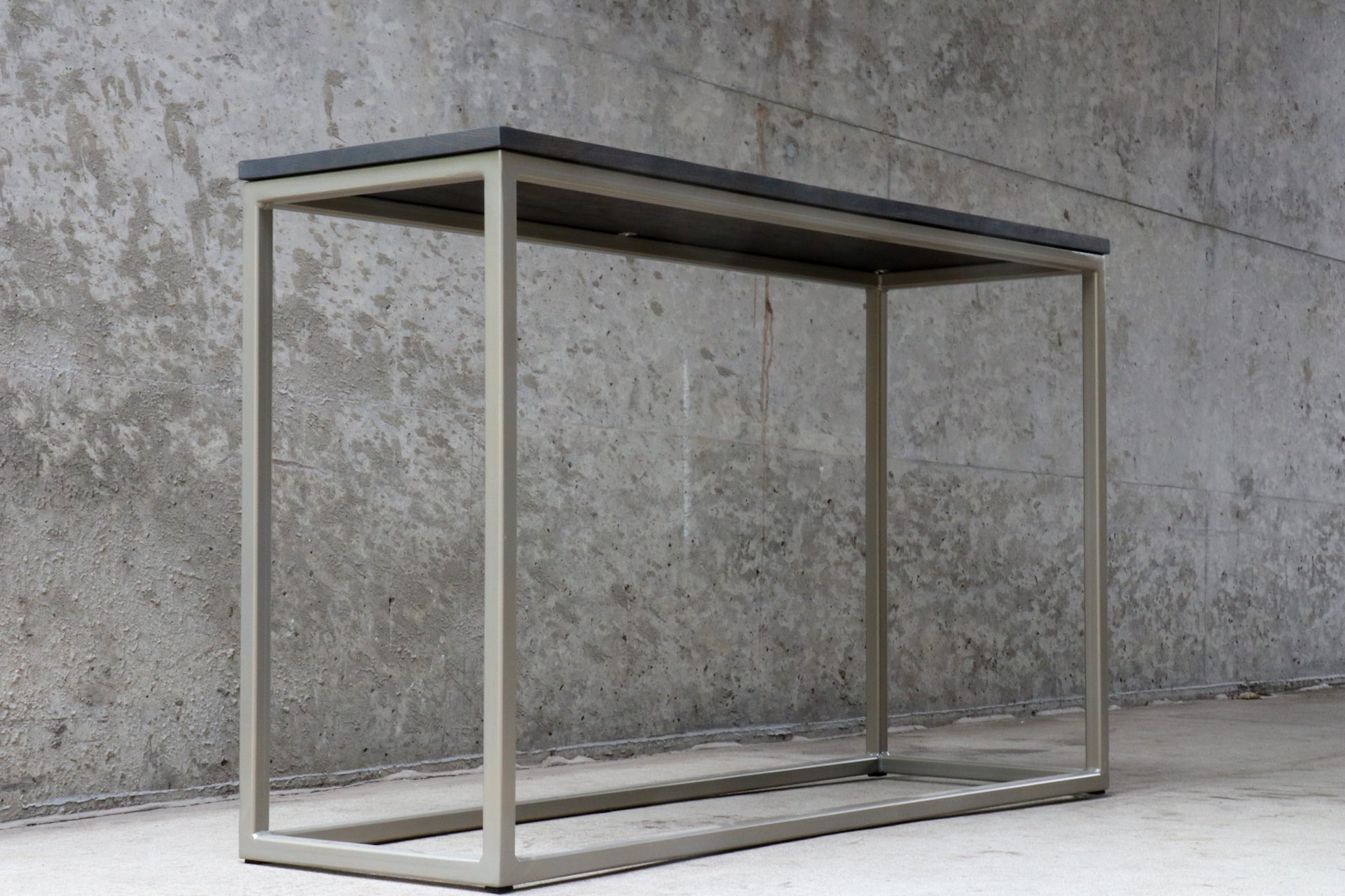 Modern Metal & Wood Console Entryway Table | Hazel Oak Farms