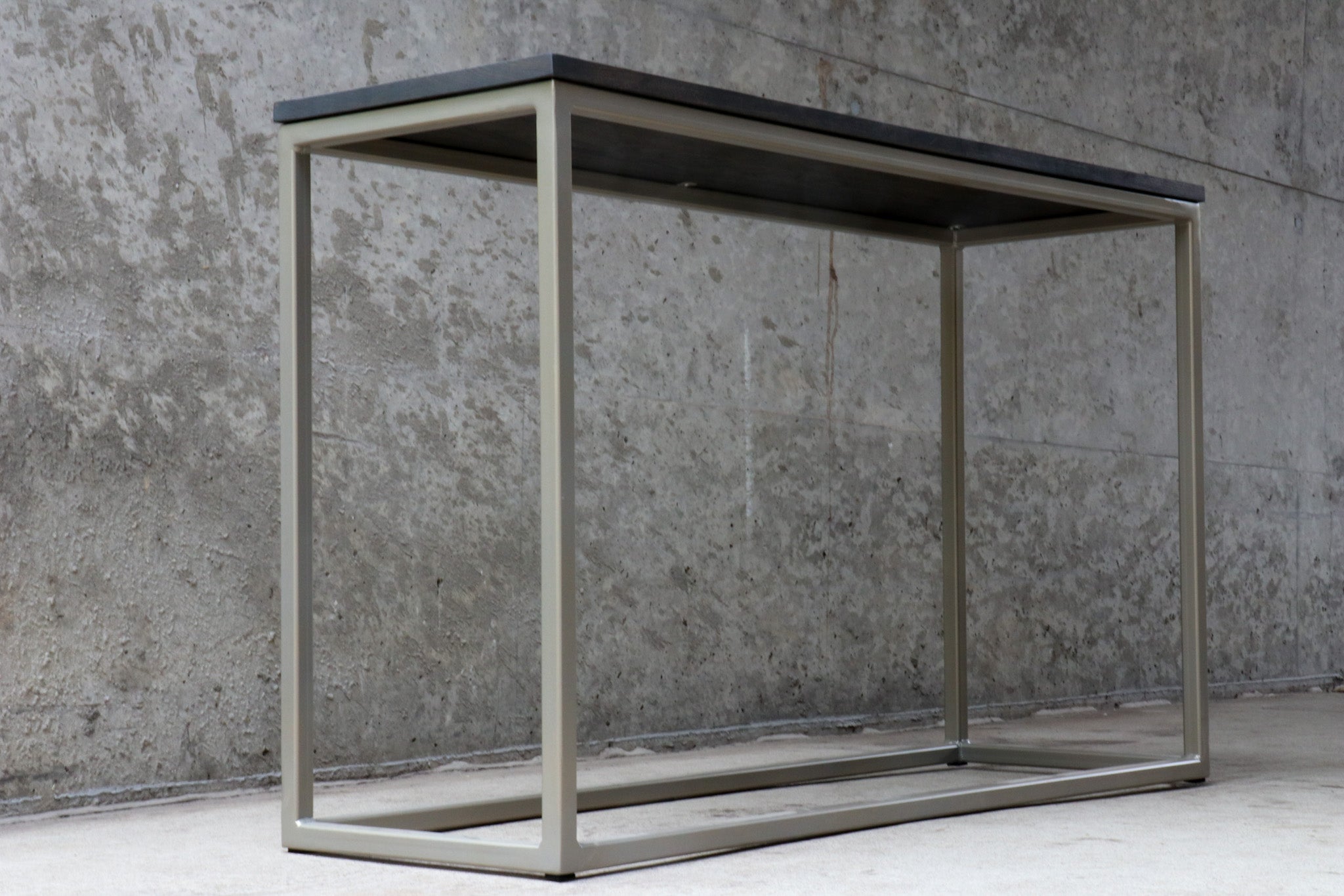 Modern Metal & Wood Console Entryway Table | Hazel Oak Farms