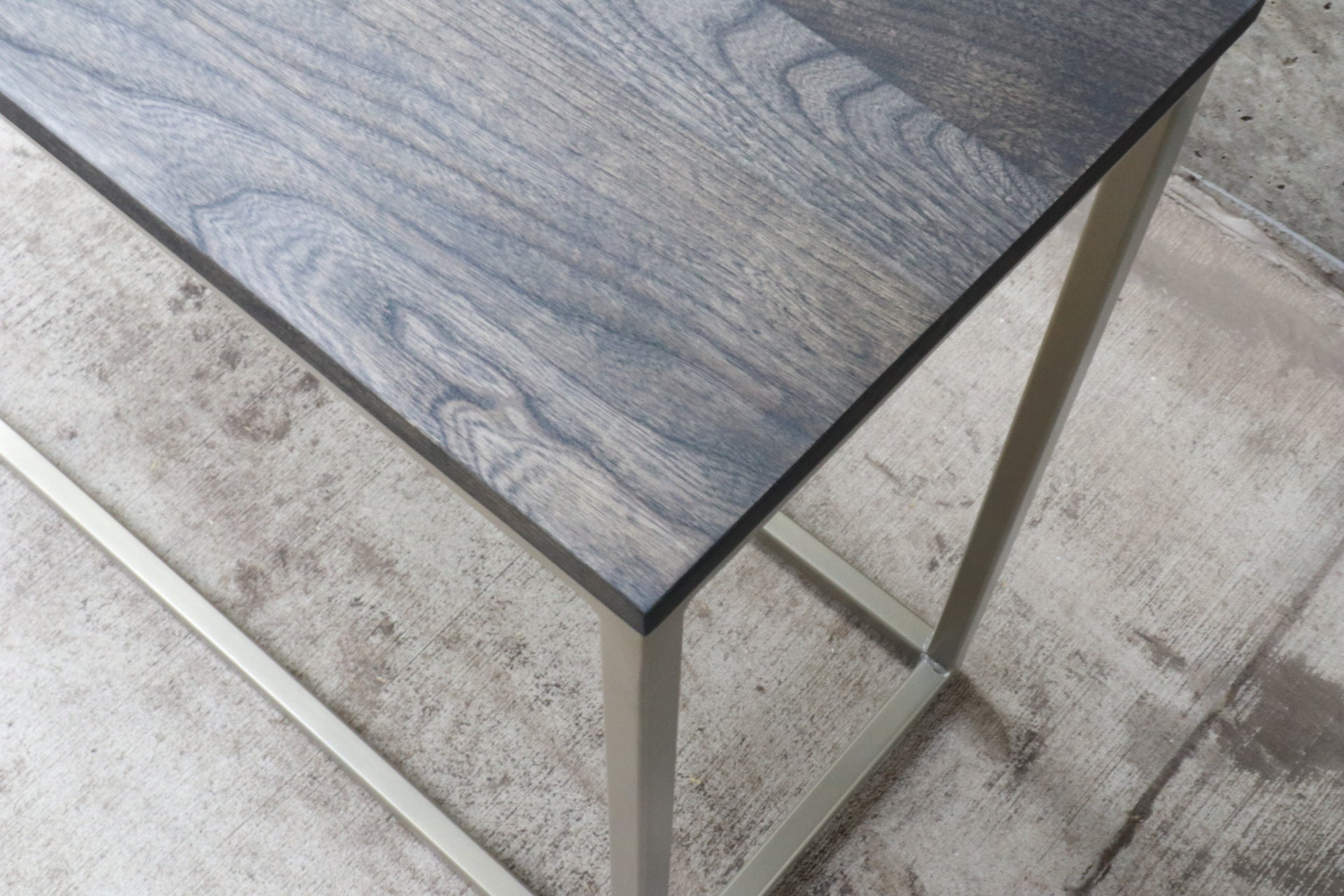 Modern Metal & Wood Console Entryway Table | Hazel Oak Farms