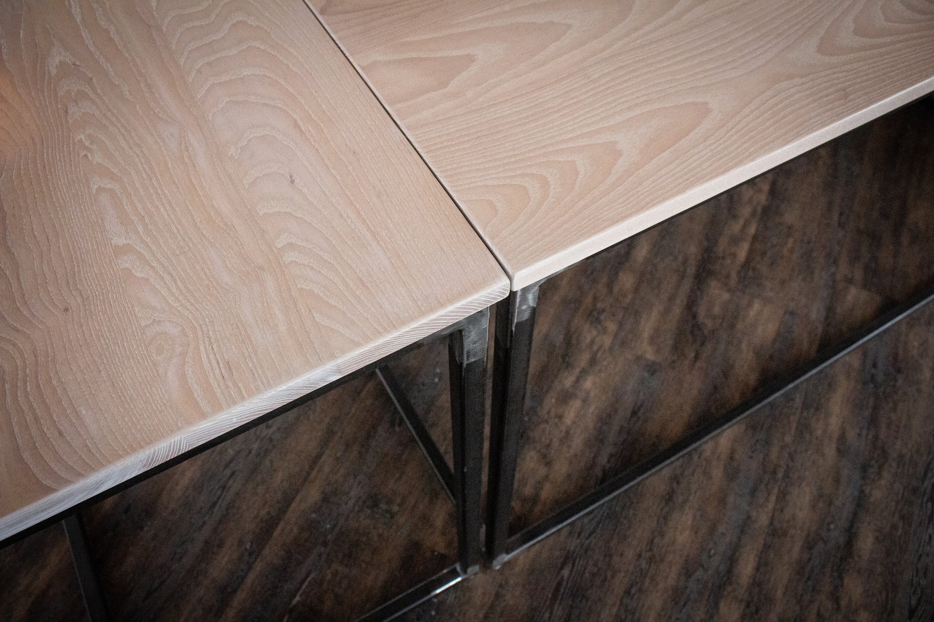 White Waterfall Solid Ash Wood Waterfall | Hazel Oak Farms