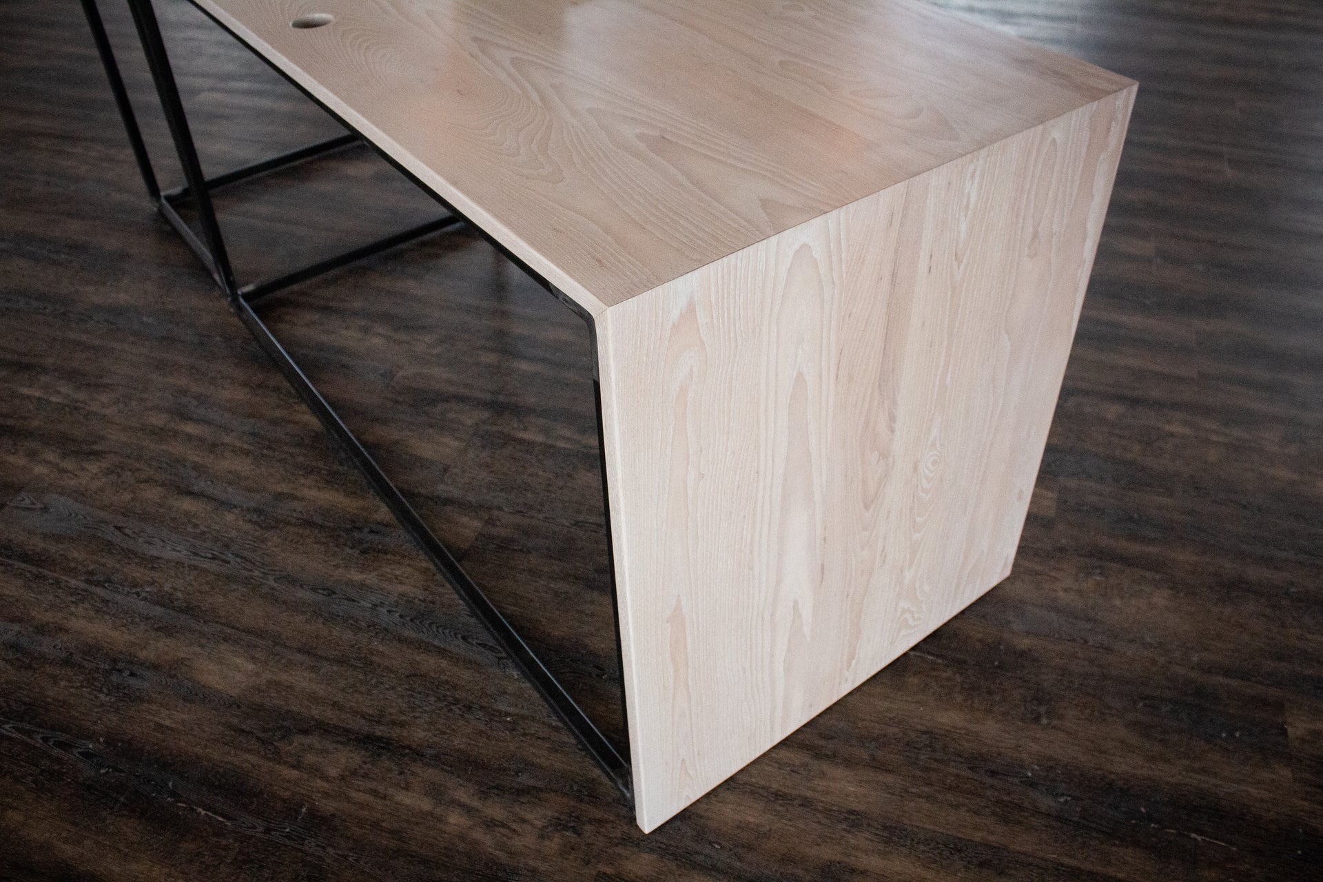 White Waterfall Solid Ash Wood Waterfall | Hazel Oak Farms